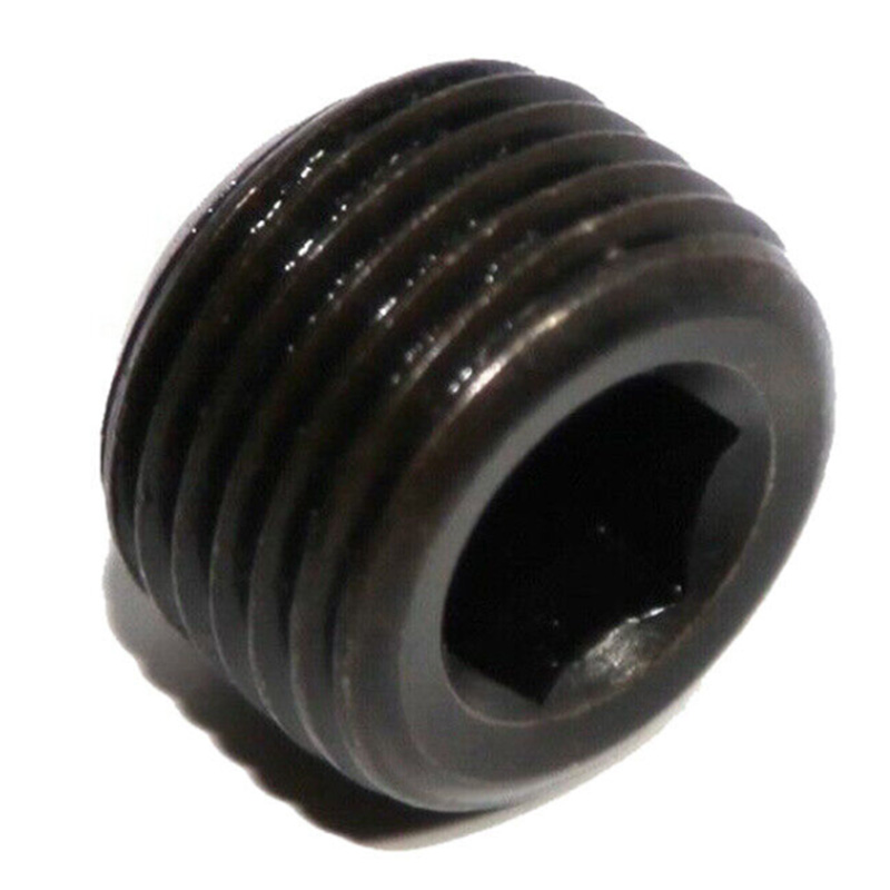 12-npt-anodized-black-engine-block-intake-manifold-aluminum-plug ...