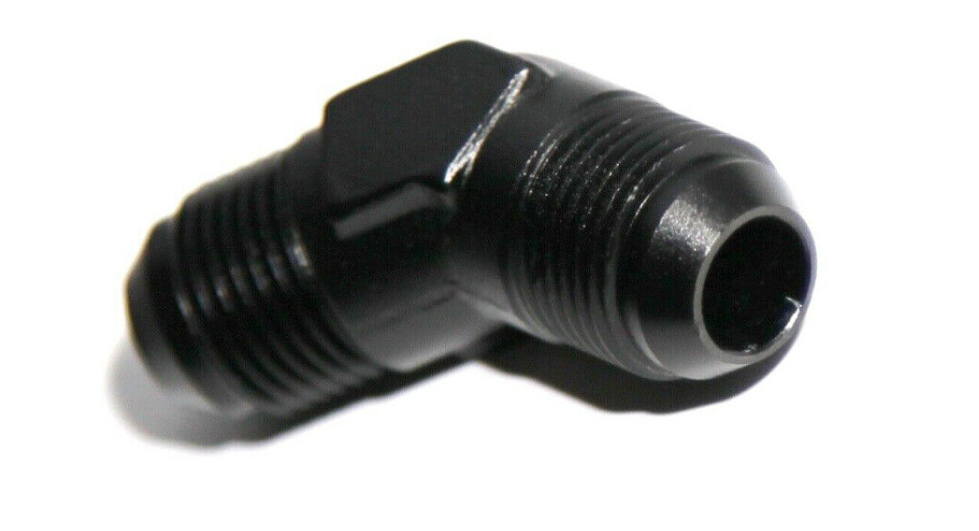 1x AN8 8AN to AN-8 Male 45 Degree Swivel Fuel Oil Gas Line Fitting ...