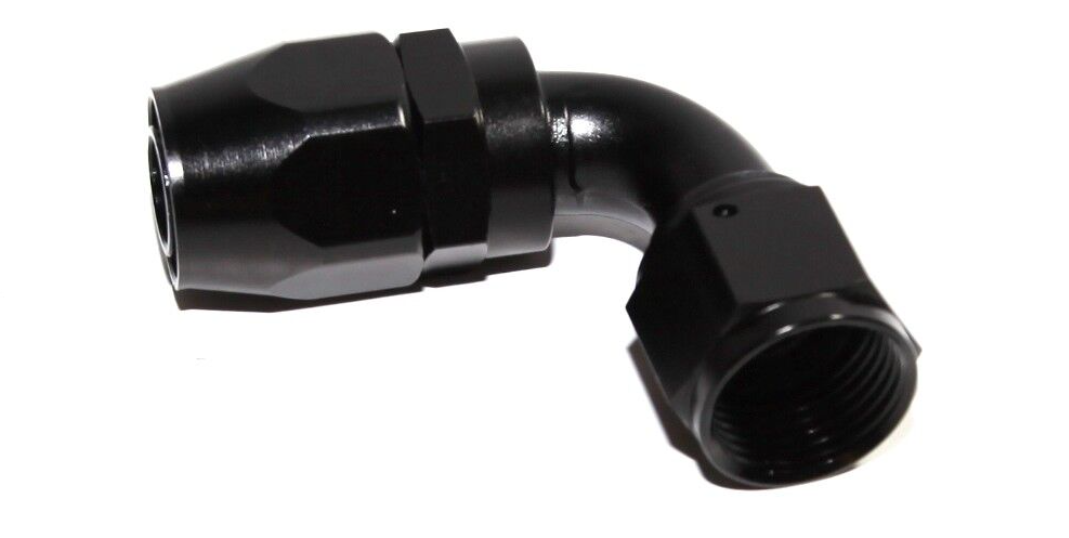 AN-12 AN12 90° Deg Swivel Fuel Oil Gas Line Hose End Fitting Adapter ...