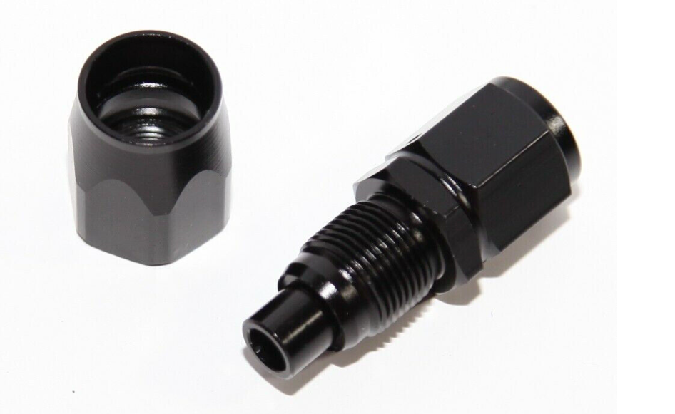 AN-6 Aluminum Straight Swivel Fuel Oil Gas Line Hose End Fitting ...
