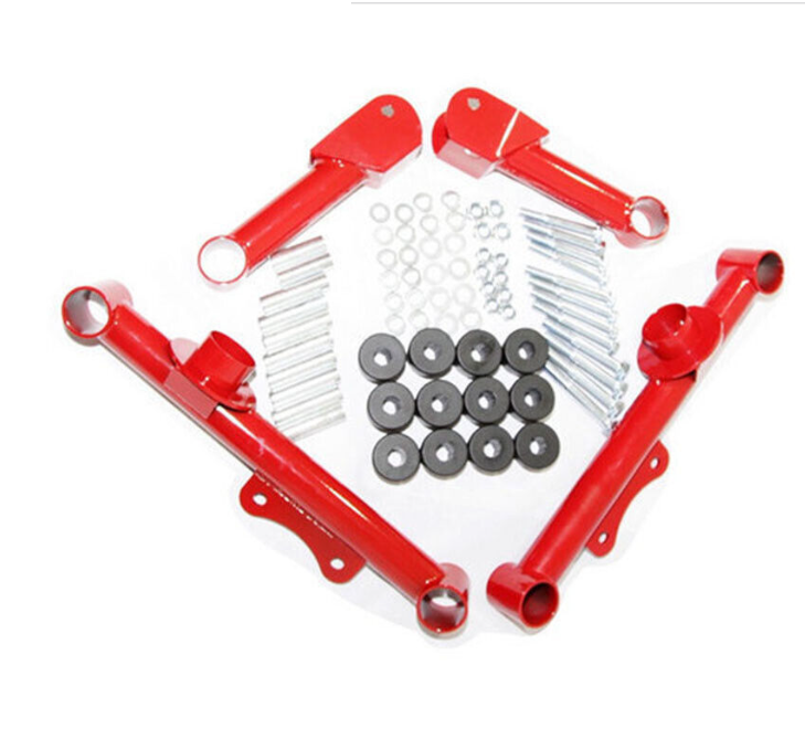 For Ford Mustang Upper Lower Rear Control Arms Full Kit 79-04 Coupe GT ...